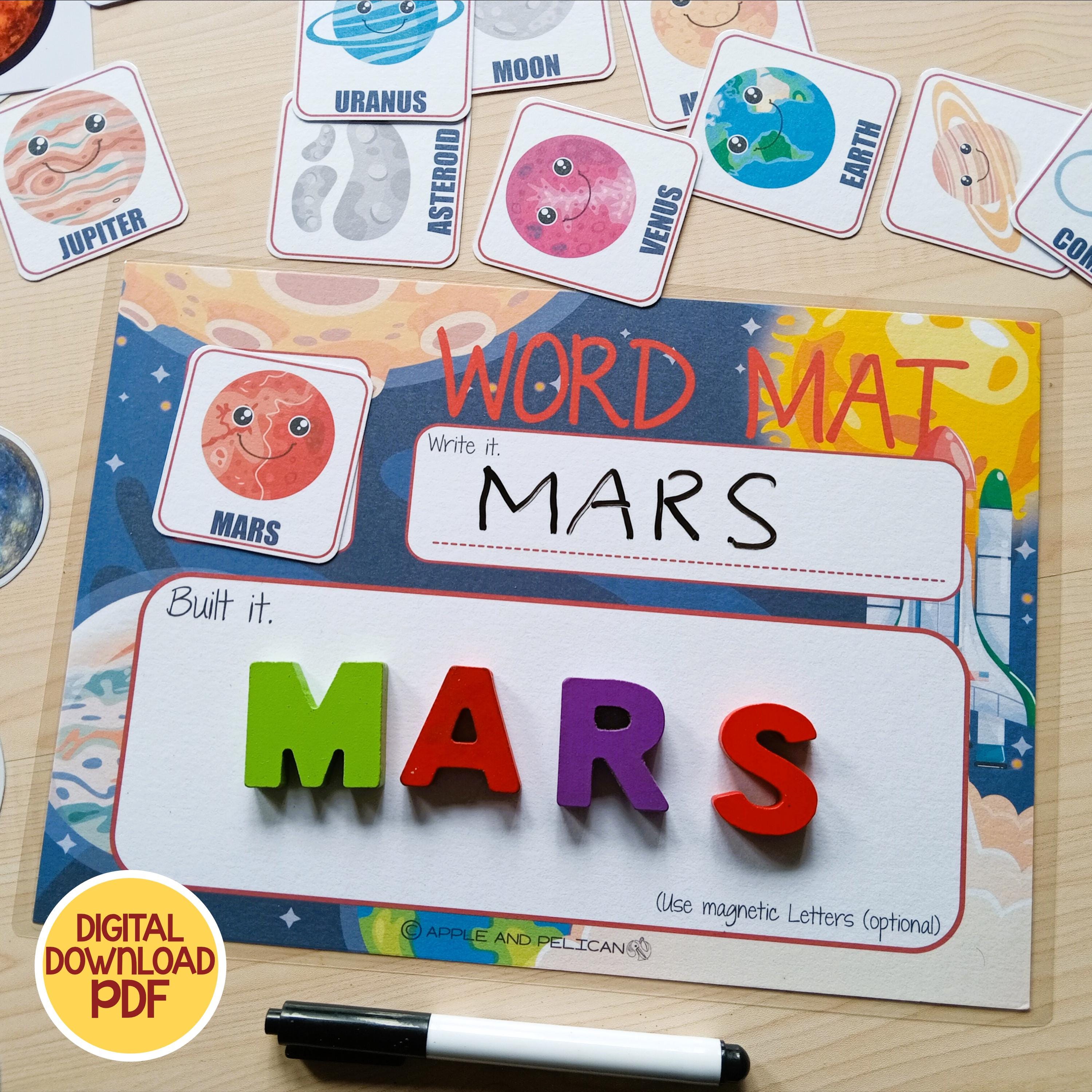 Solar System Preschool Activity Pack Printable, Outer Space Homeschool ...