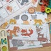 Animal Head Matching Puzzle Activity for Toddler, Printable Learning ...