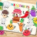 Fruits and Vegetables Sorting Activity, Toddler Matching Game ...