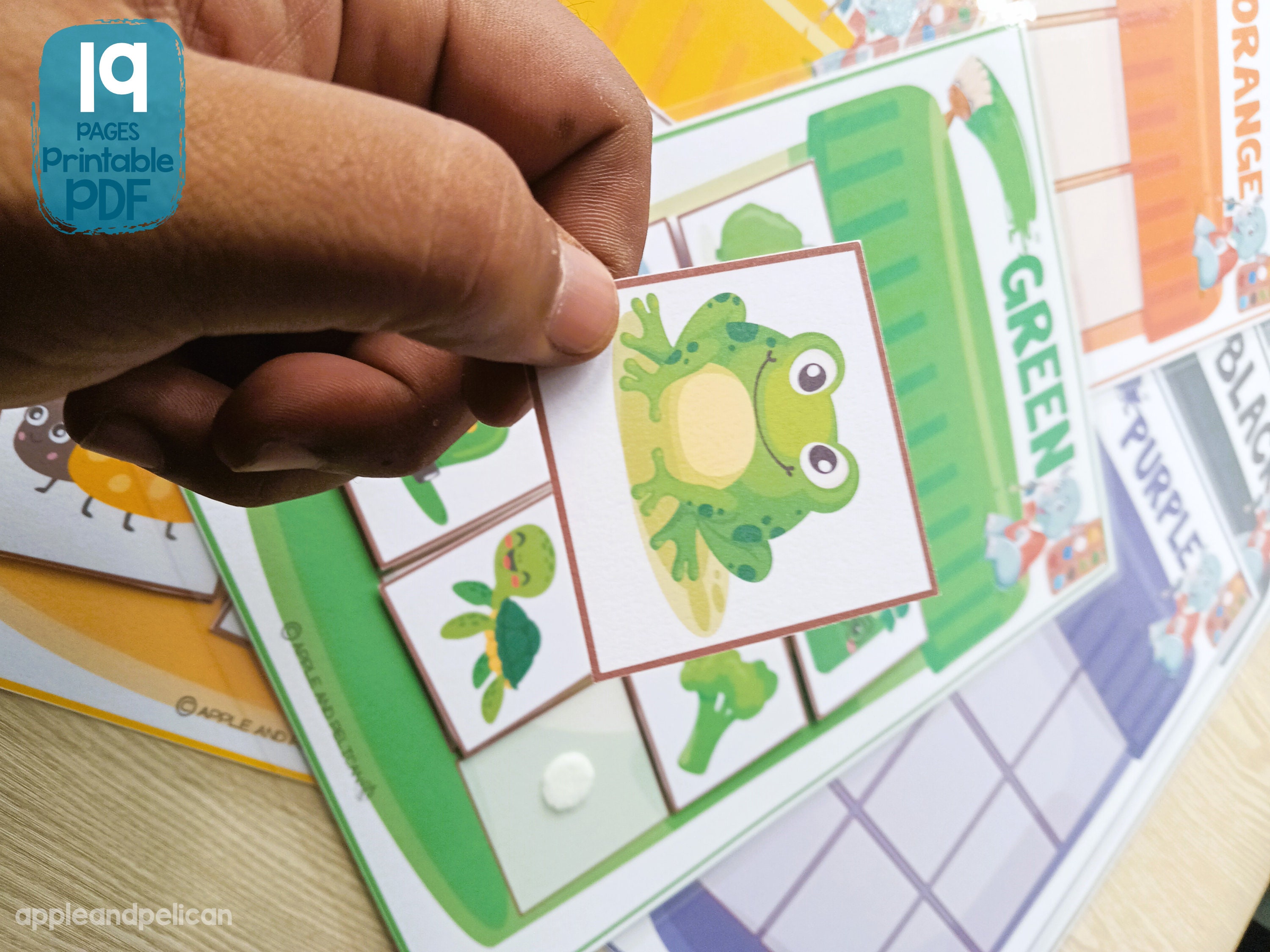 Activités de tri des couleurs Jeux de correspondance des couleurs ...