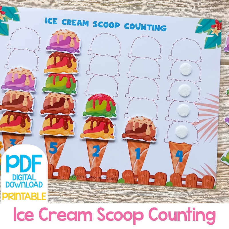 Summer Ice Cream Toy - Etsy