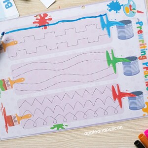 Color Sorting Busy Book Personalized Toddler Busy Binder Printable ...