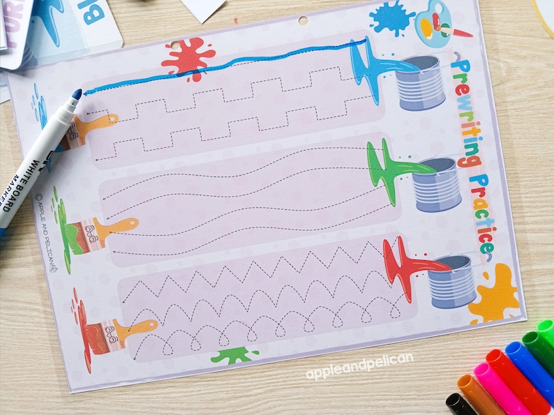 Color Sorting Busy Book Personalized Toddler Busy Binder - Etsy
