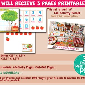 Ten Frames Counting Activity Printable, Early Math Activity, Learn to ...