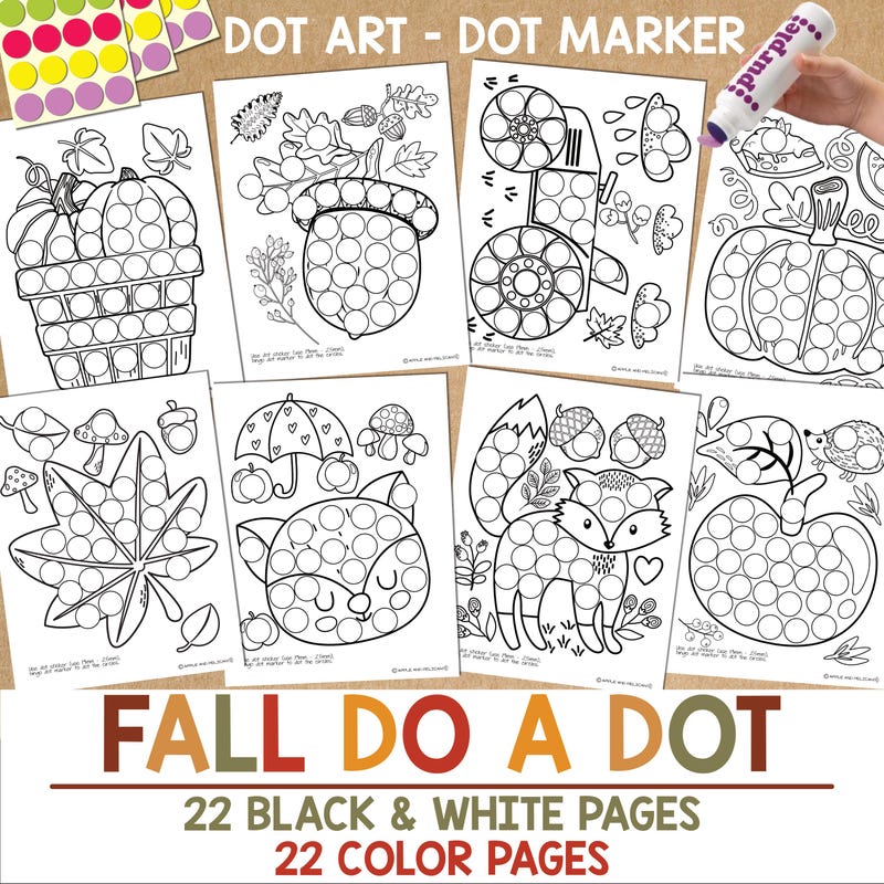 Autumn Stickers - Etsy