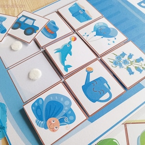 Activités de tri des couleurs Jeux de correspondance des couleurs ...