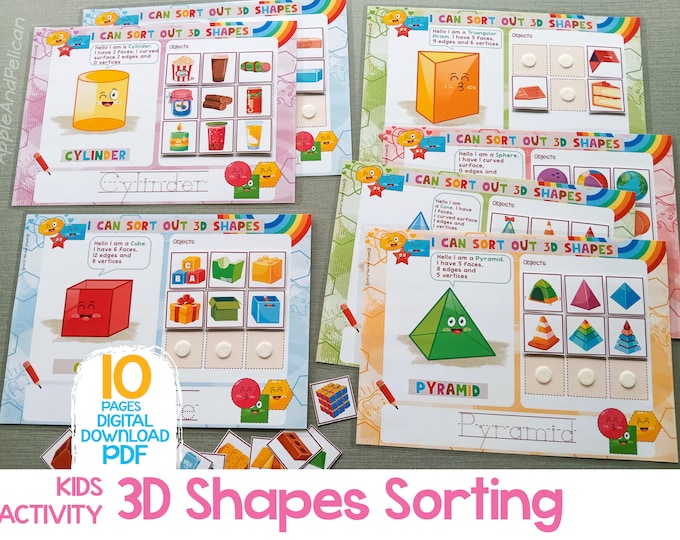 Errorless Shape Matching Games, Shapes Busy Book, File Folder Games ...