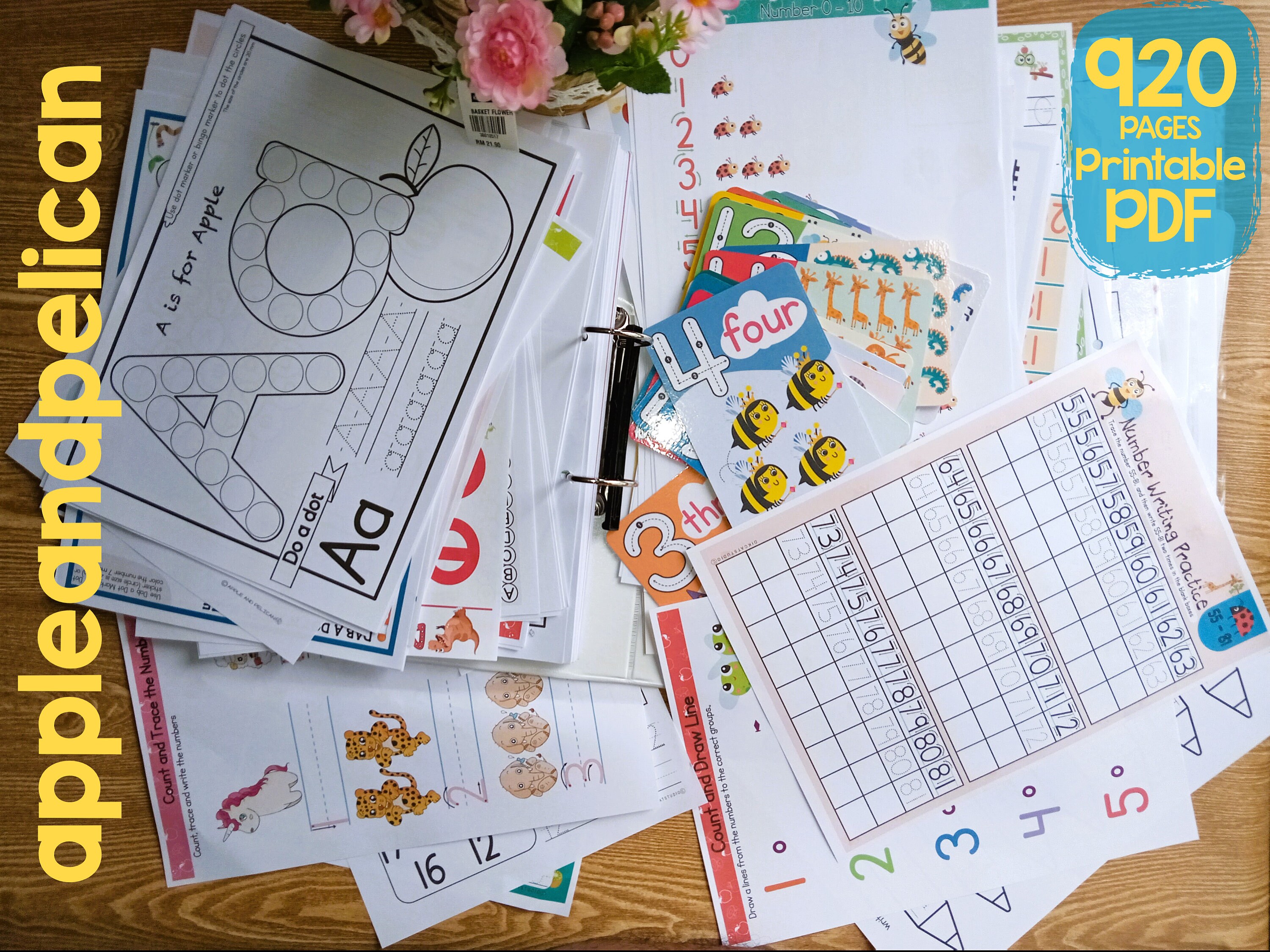 Alphabet Worksheets, Preschool Numbers Worksheets, Tracing Worksheet ...