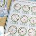 Learn to Tell Time Printable Educational Clock, Kids Printable Clock ...