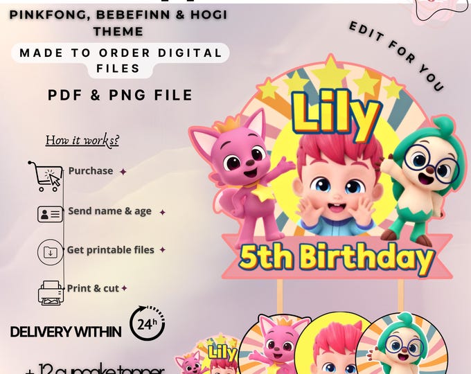 PINKFONG - Etsy