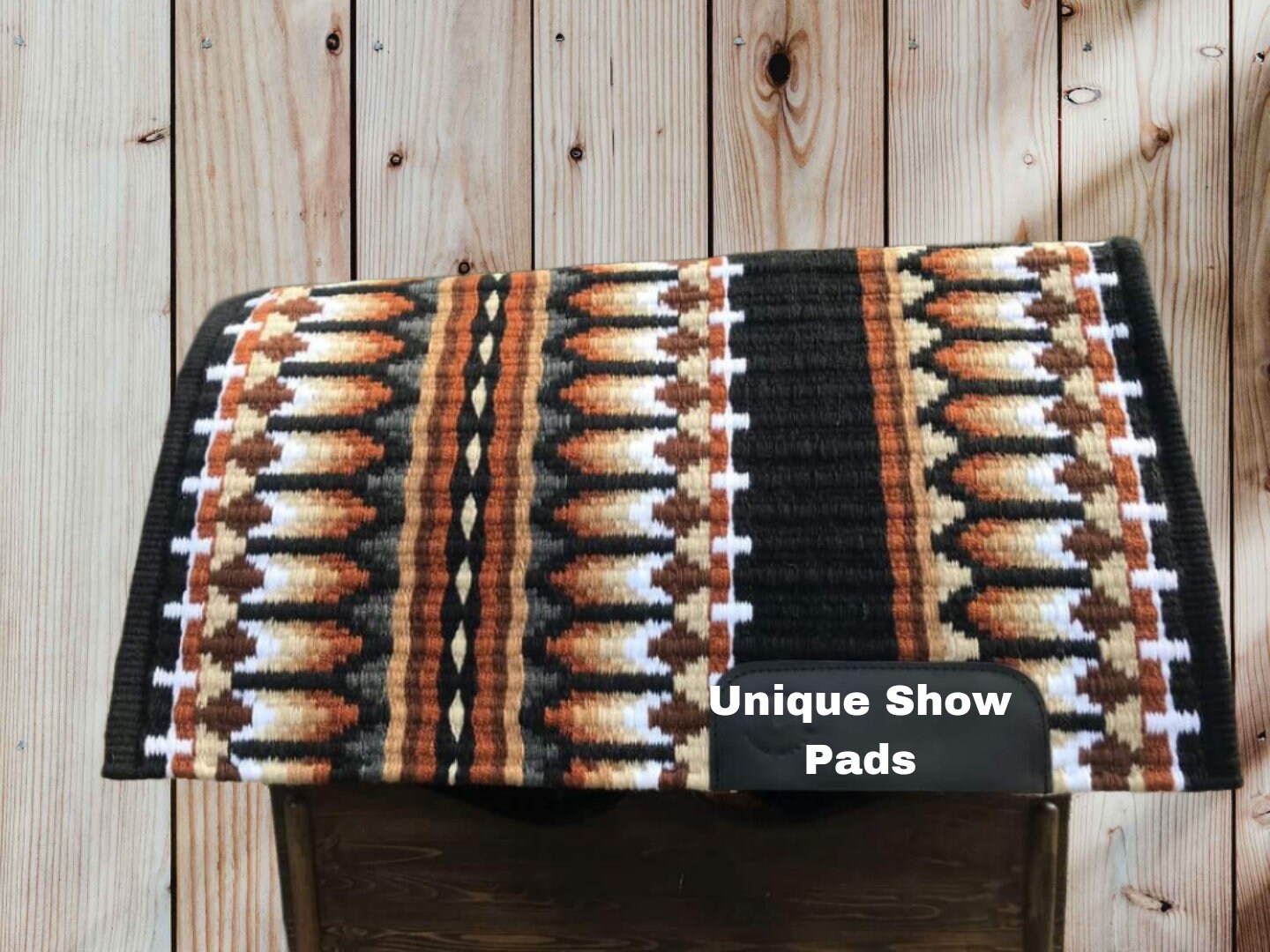 Western Show Blanket,showpads Copper and Black Colour - Etsy