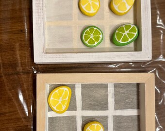 Unique Acrylic Tic Tac Toe Game Set 4 Different Piece Design - Etsy