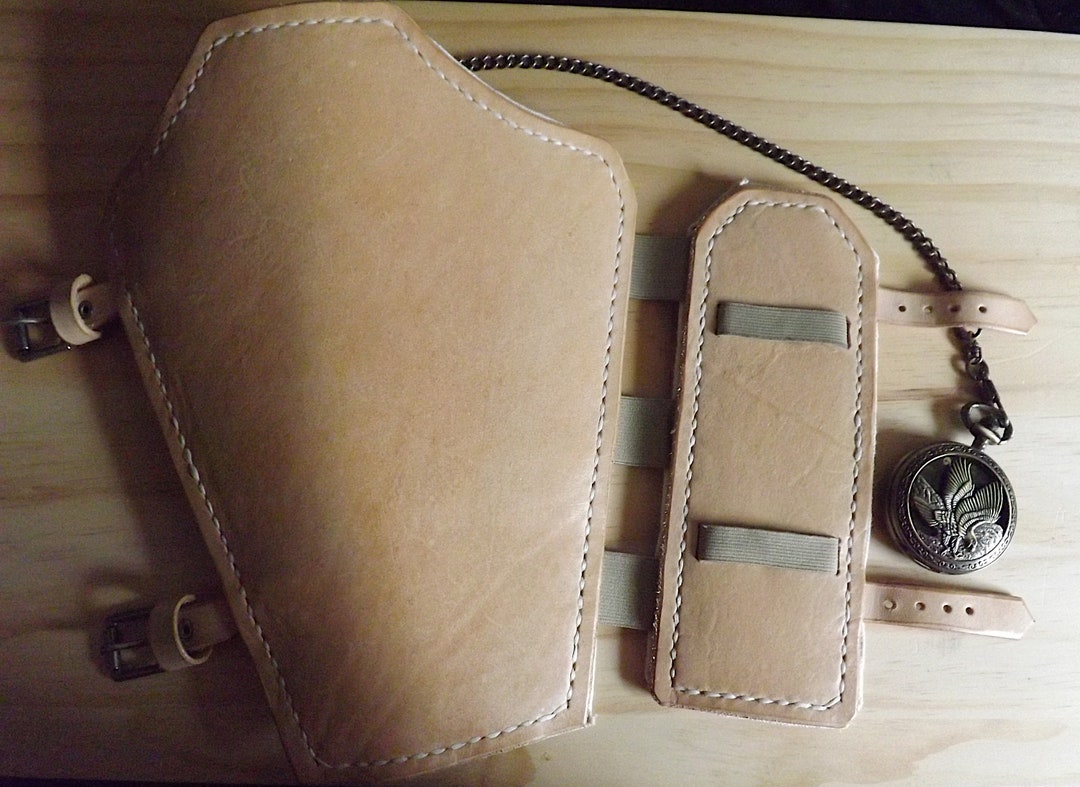 Utility Bracers, Padded Leather Arm Rests. Vegetable Tanned Leather ...