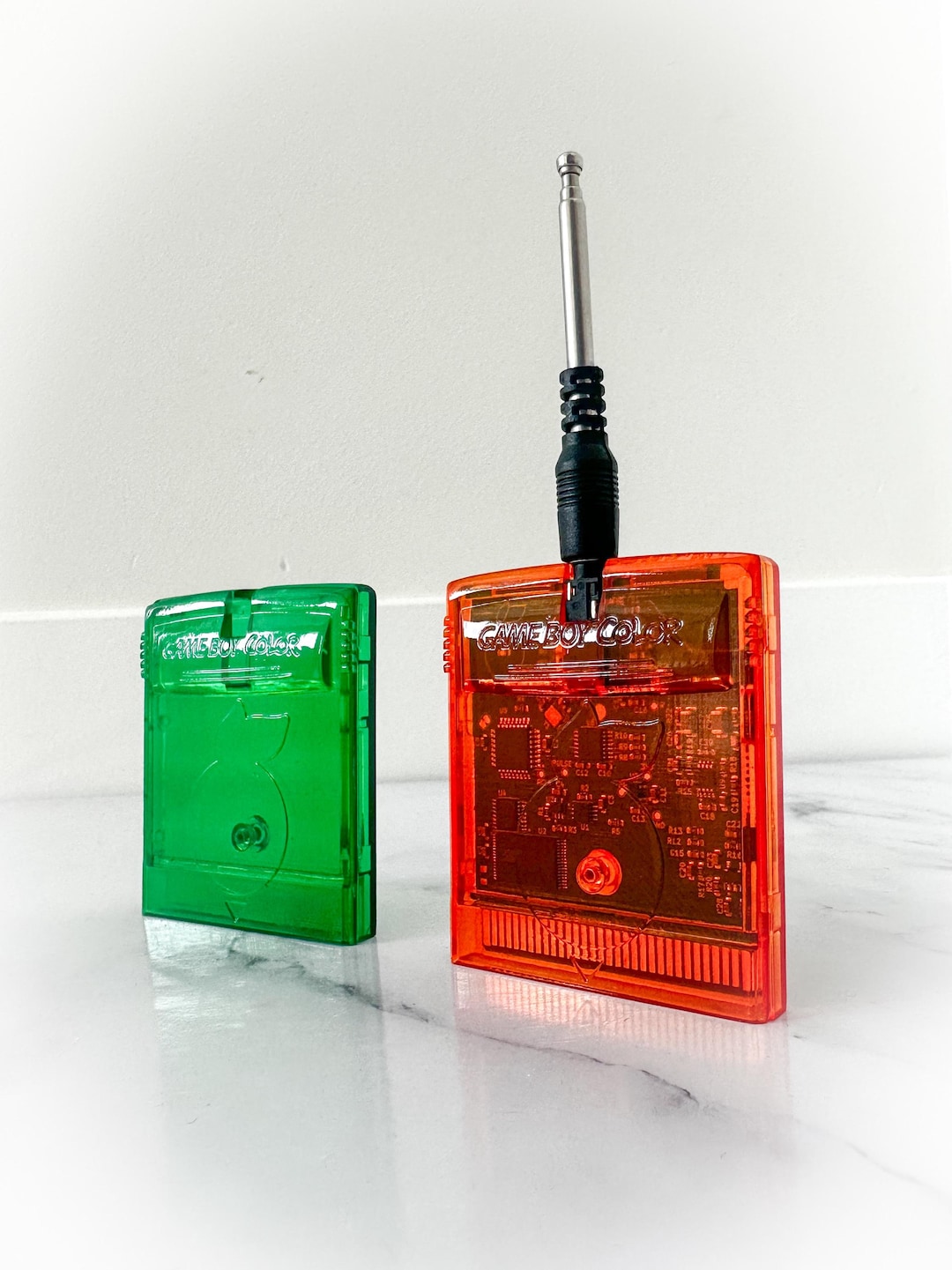 Orange FM Gameboy Radio Mirror Clear Gameboy Cartridge - Shell Only - Etsy