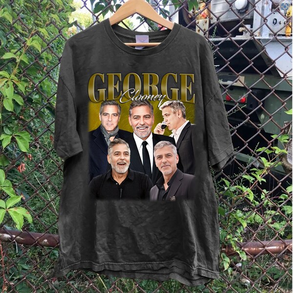 George Clooney T Shirt - Etsy