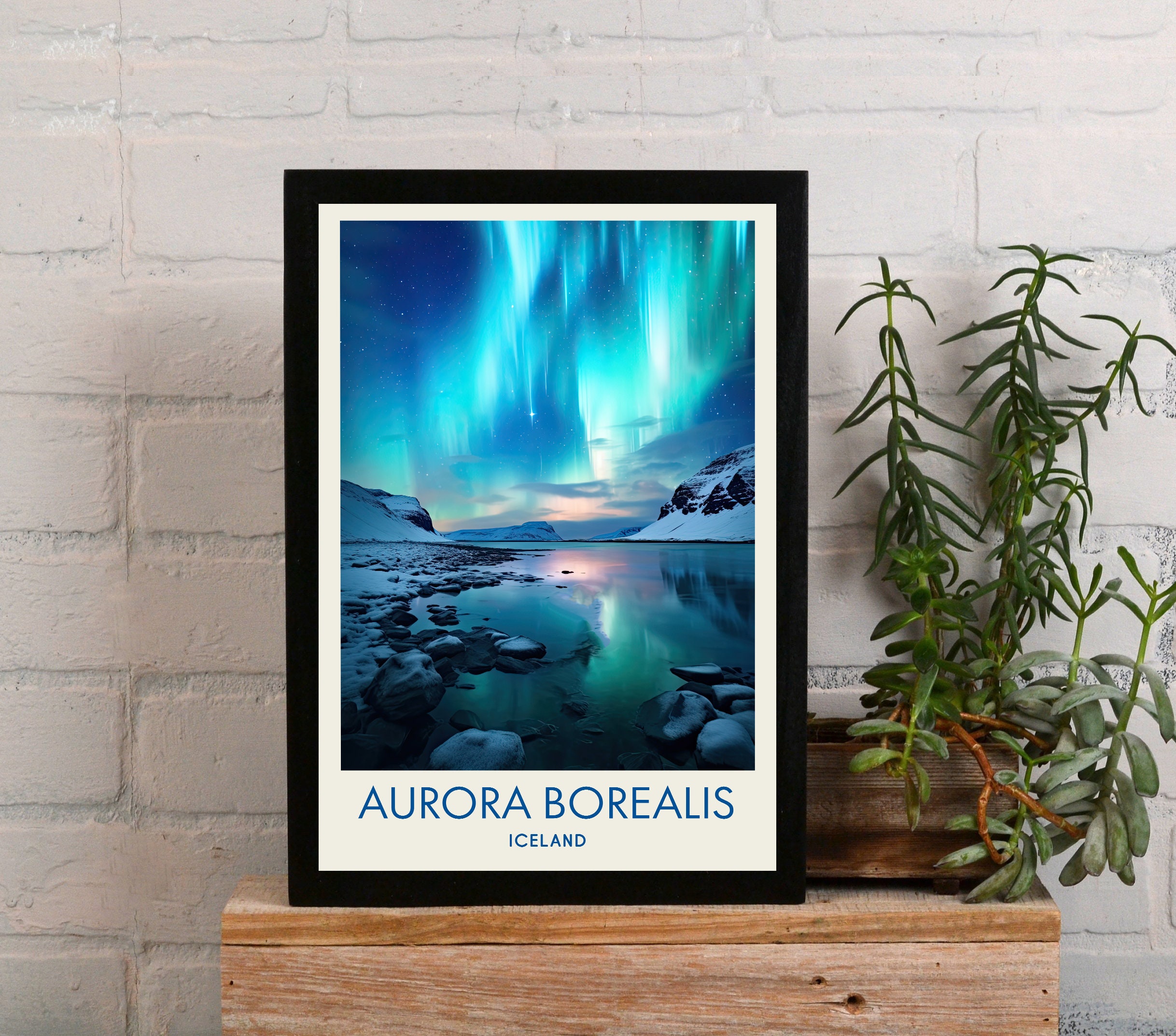 Aurora Borealis Poster Aurora Borealis Art Aurora Borealis - Etsy