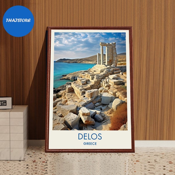Delos Painting - Etsy