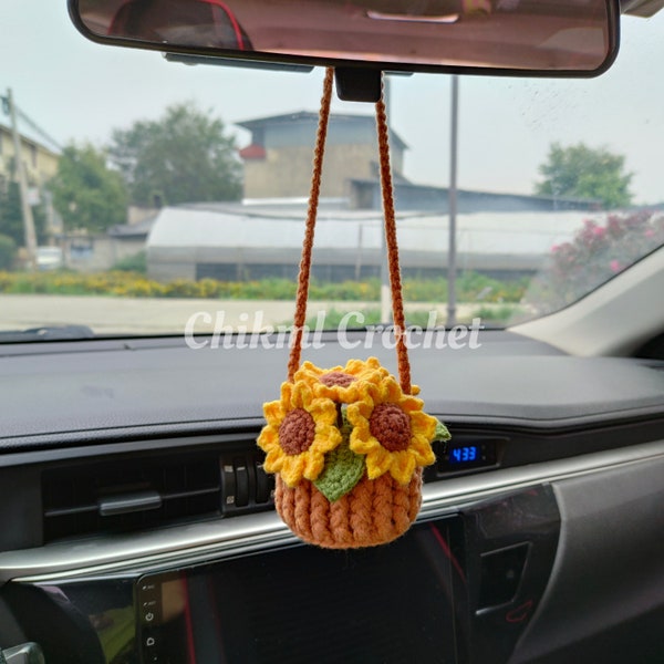 Crochet Sunflower - Etsy