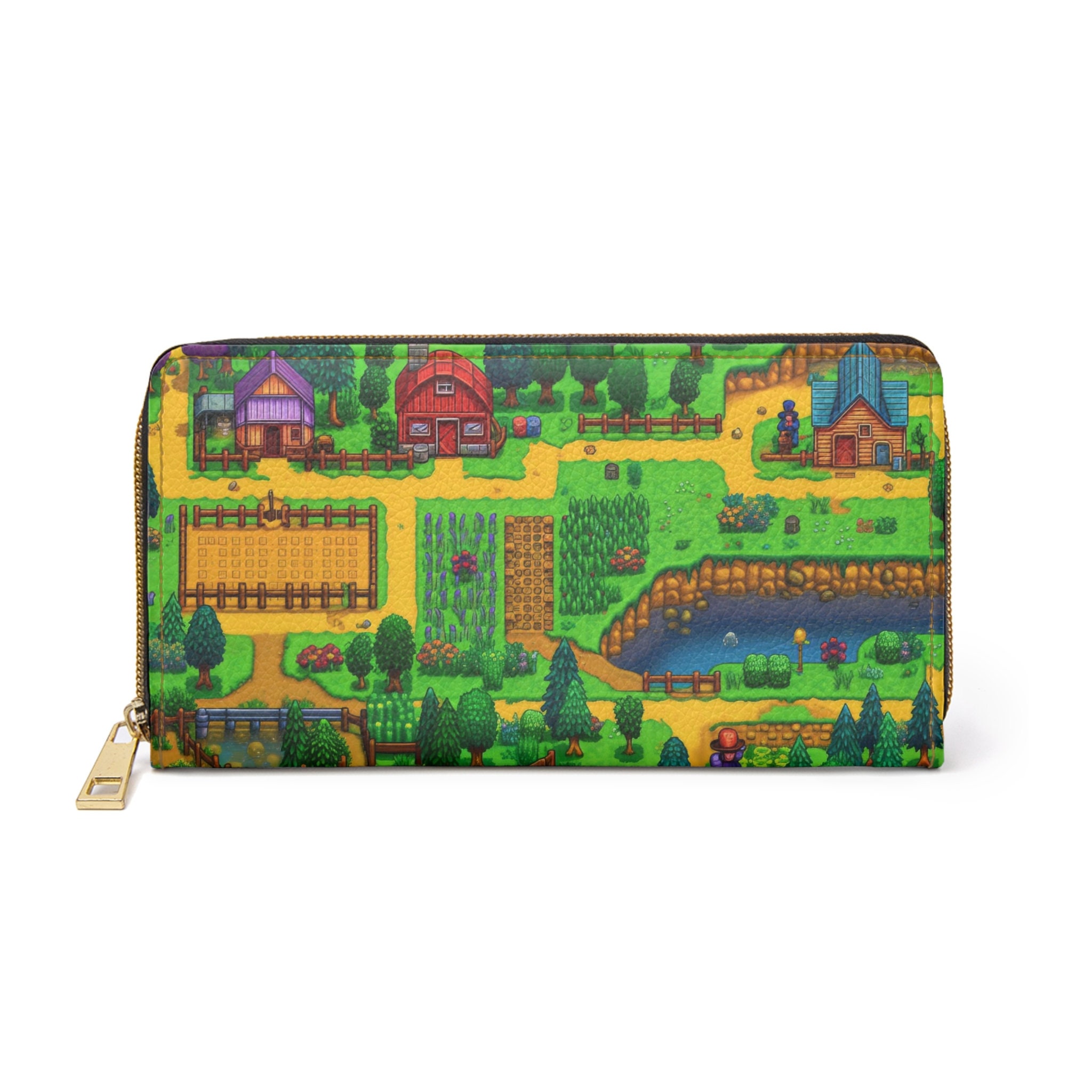 Stardew Valley Inspired Gamer Zipper Wallet. Great Xmas or Birthday ...