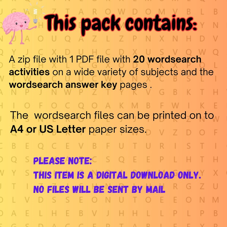 20 Large Word Search Puzzle Pages Vol. 3 Word Search Puzzles 400 Words ...