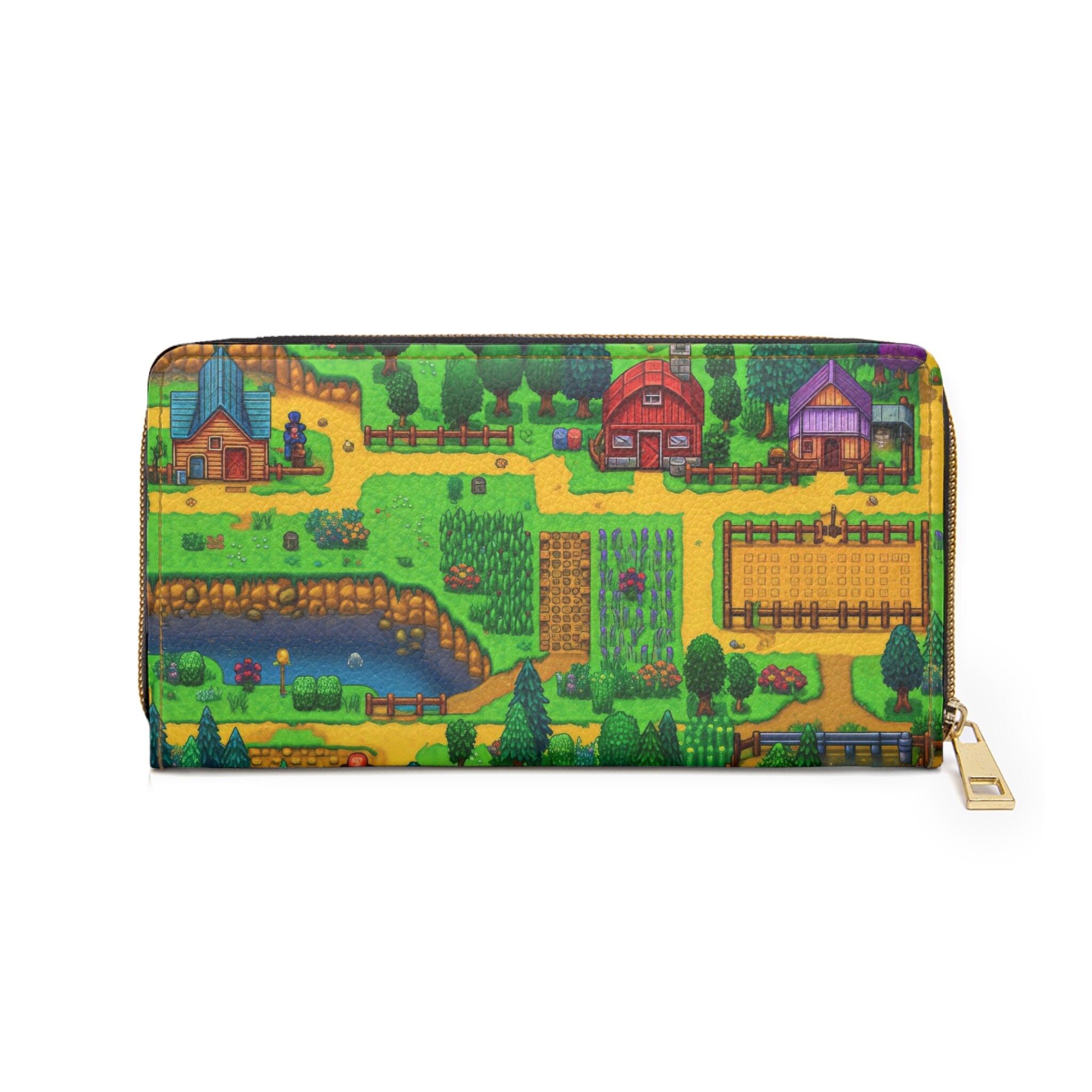 Stardew Valley Inspired Gamer Zipper Wallet. Great Xmas or Birthday ...