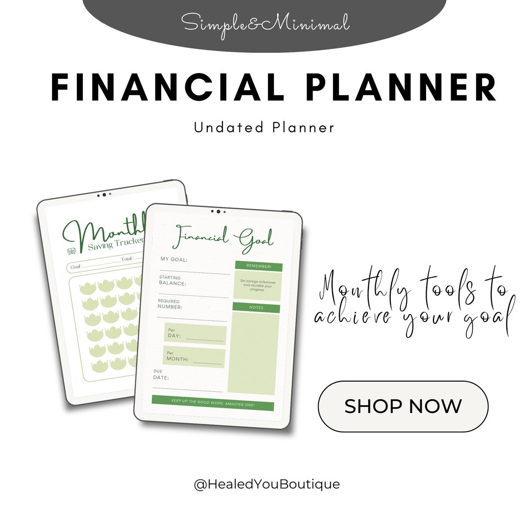 Smart Money Moves: Personalized Financial Planner for Your Financial ...