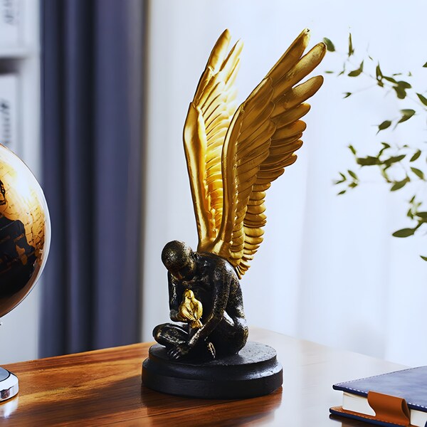 Angel Devil Figurine - Etsy