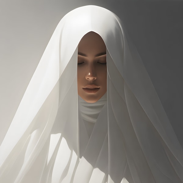 Nun Veil - Etsy