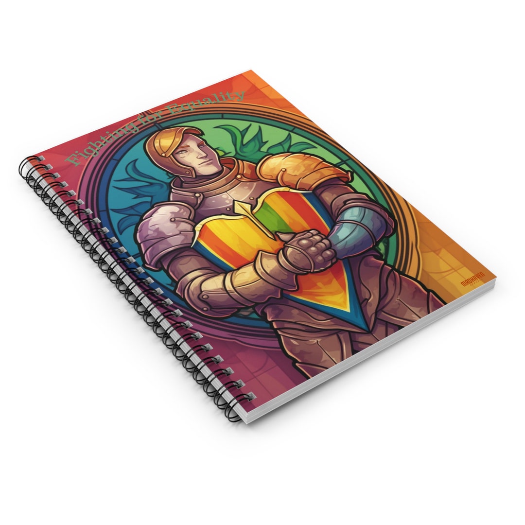 LGBTQ Pride Month: Fighting for Equality Spiral Notebook - Etsy