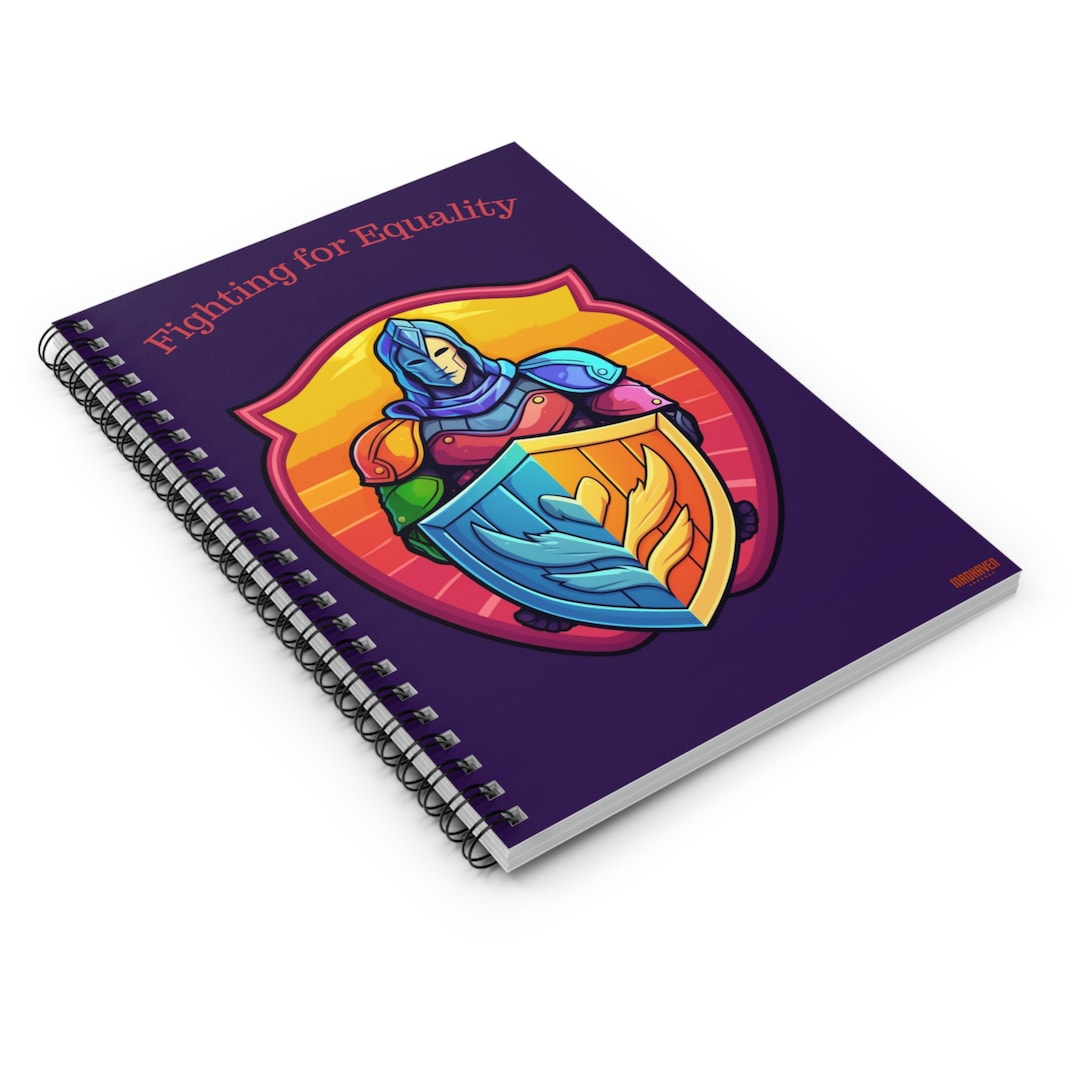 LGBTQ Pride Month: Fighting for Equality Spiral Notebook - Etsy