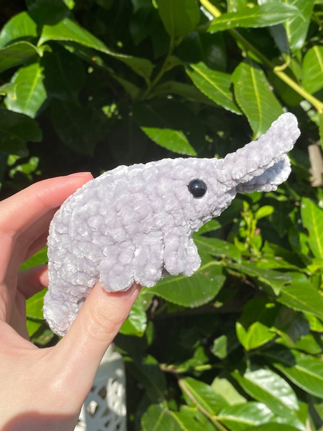 Crochet Shrimp Silver Prawn Amigurumi Sea Creature Crustation Velvet ...