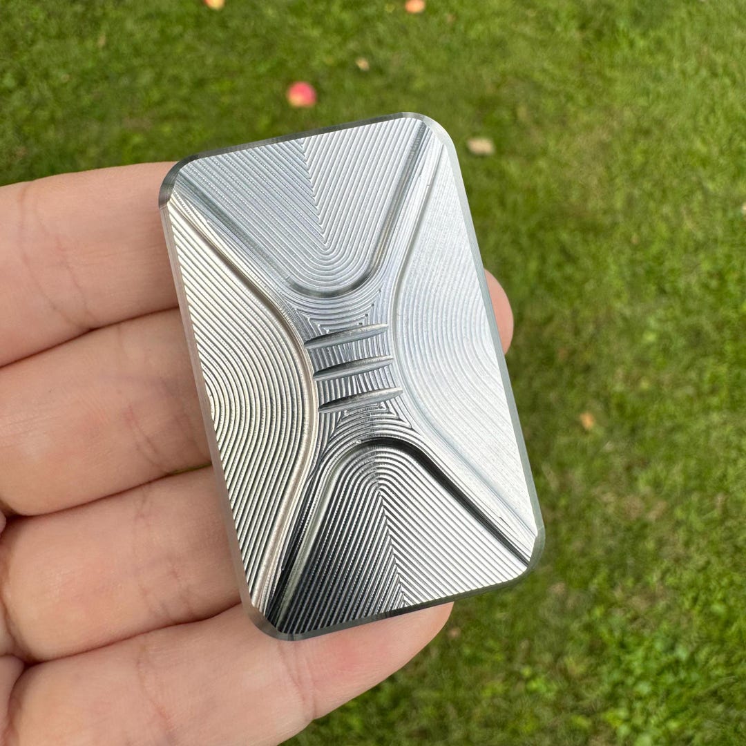 Kuko the X Fidget Slider | Haptic Slider | EDC Fidget | Magnetic Slider ...