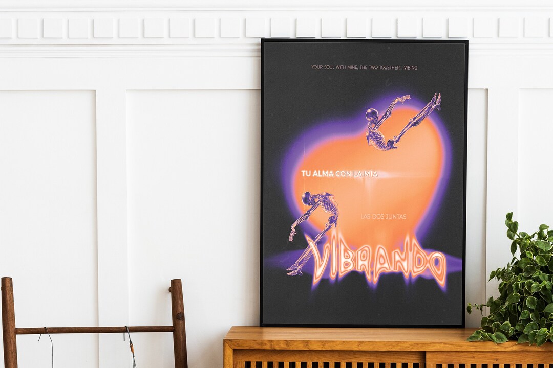 Bad Bunny Poster, Bad Bunny Wall Art, Latino Prints, Trendy Wall Art ...