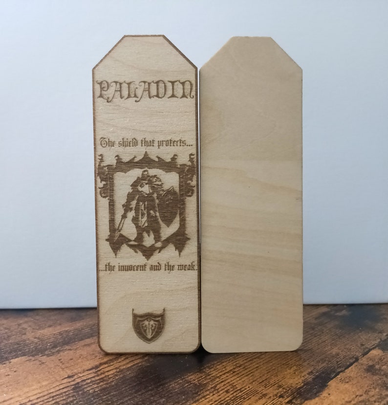 RPG Bookmarks SVG Laser Cut Digital Files Bundle 12 Character Designs ...