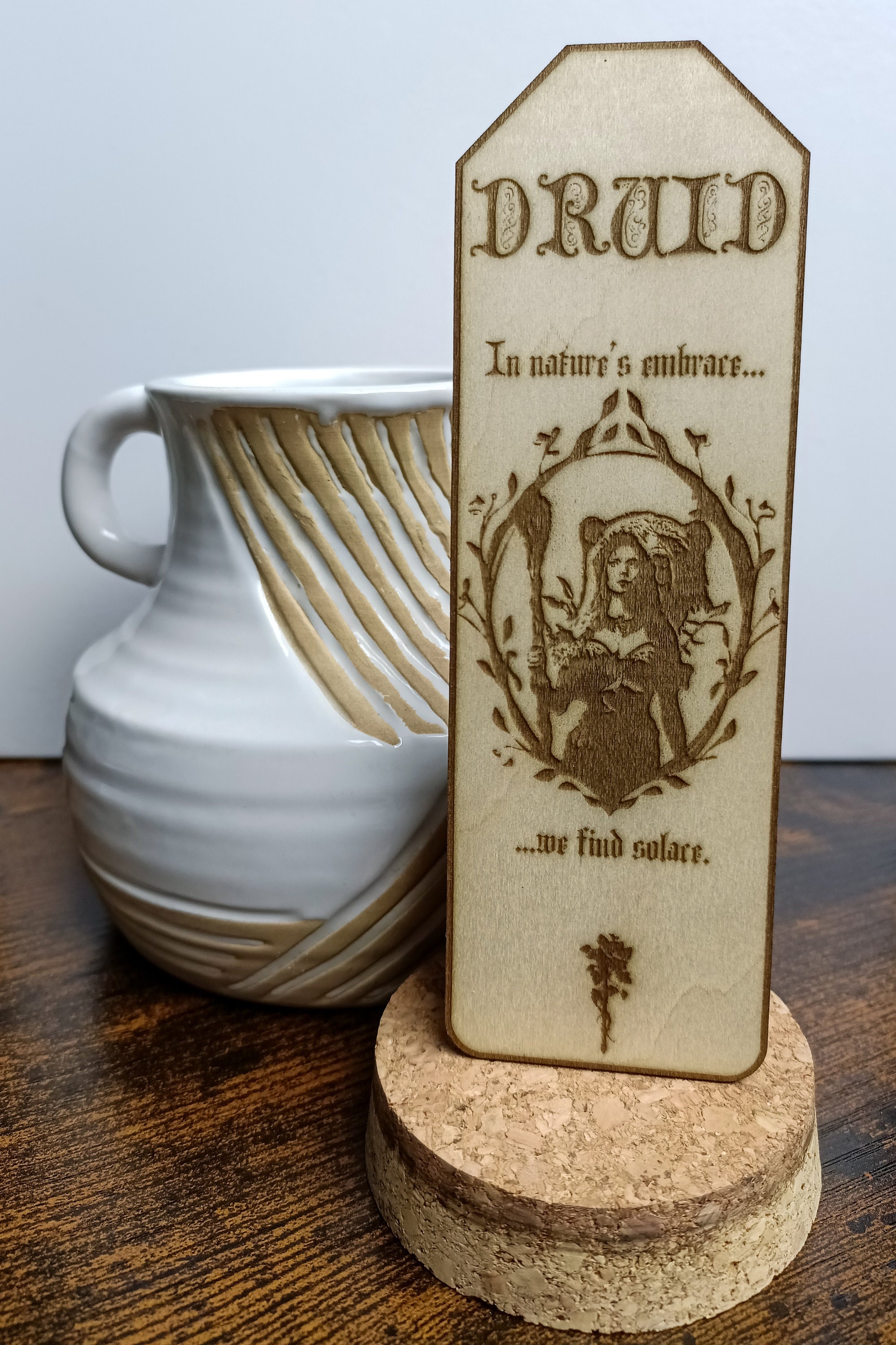 Druid Bookmark SVG Laser Cut Digital Files Laser Ready Wood - Etsy