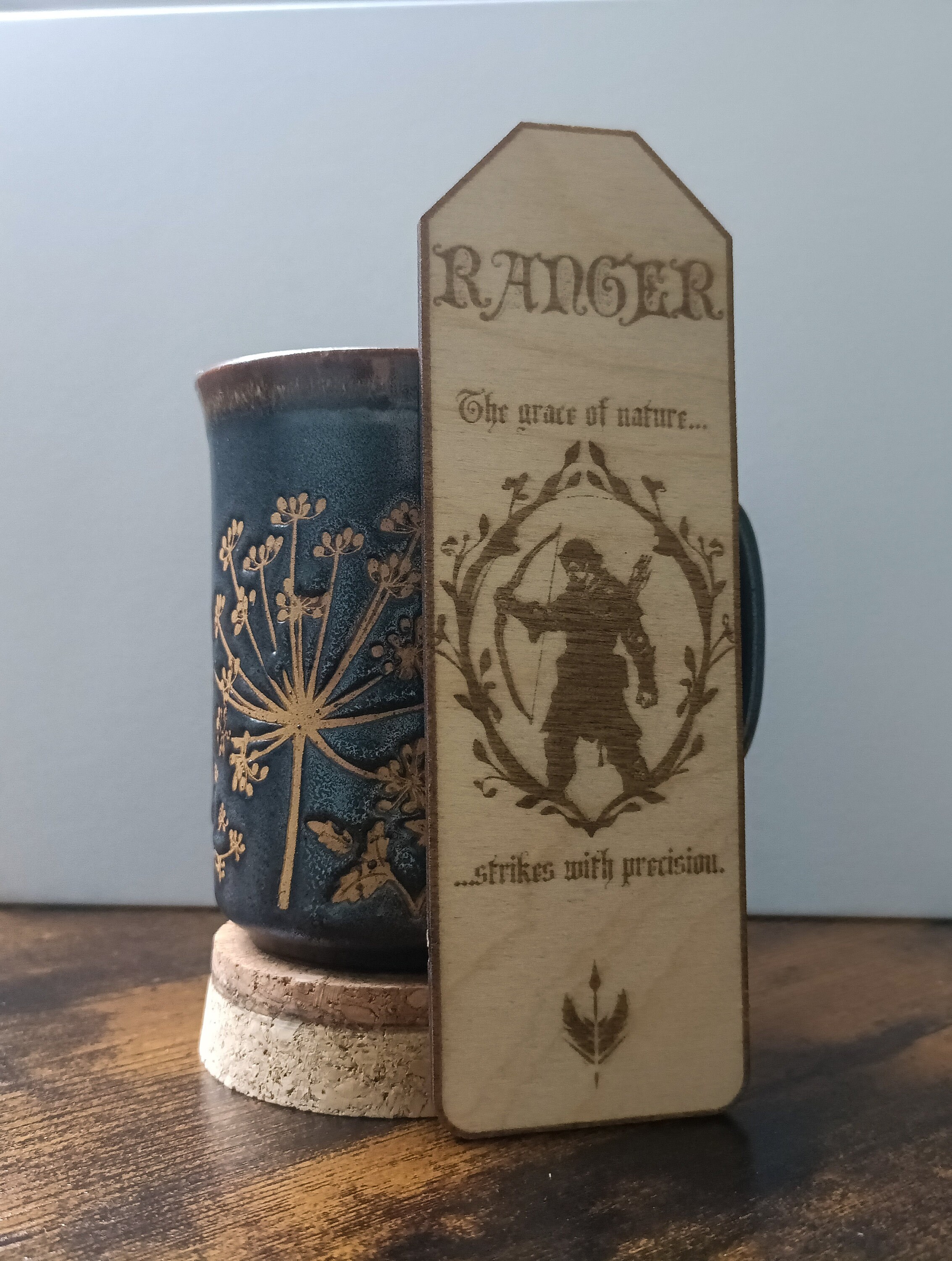 Ranger Bookmark SVG Laser Cut Digital Files Laser Ready Wood - Etsy