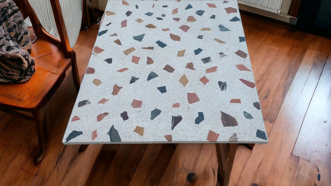 Big Size Terrazzo Kitchen Countertops, Terrazzo Bathroom Vanity Tops ...