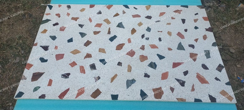 Big Size Terrazzo Kitchen Countertops, Terrazzo Bathroom Vanity Tops ...