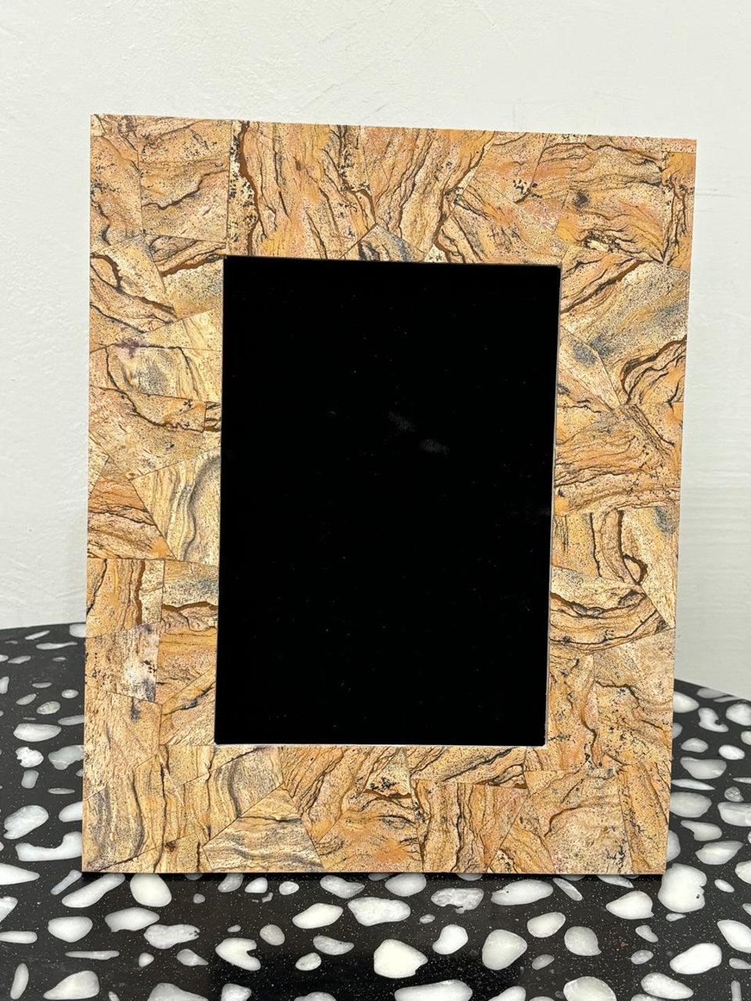 Stone Photo Frame, Handmade Photo Frame, Best Gift Item, Unique Father ...