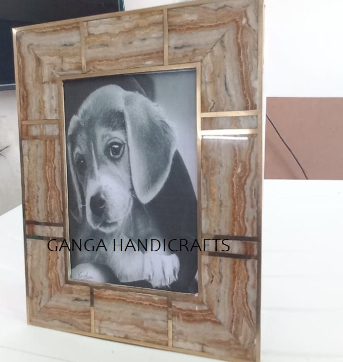 4x6 Inch Photo Frame, Photo Collage, Yellow Lace Stone Frame, Perfect ...