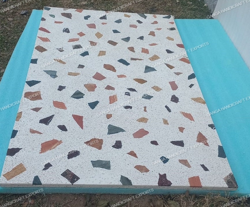 Big Size Terrazzo Kitchen Countertops, Terrazzo Bathroom Vanity Tops ...