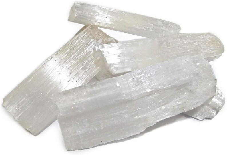 Natural Selenite Gemstone Photo Frame, Brick Pattern, Photo Size 5"x7 ...