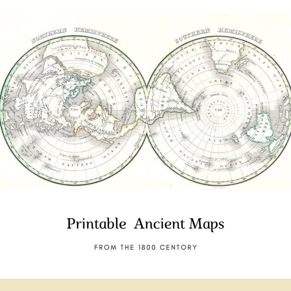 Maps of the Ancient Roman World - Etsy