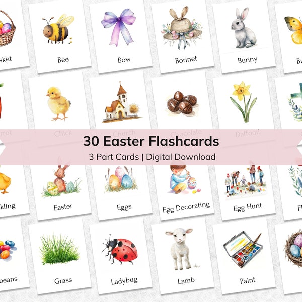 Kids Easter Card - Etsy