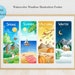 Editable Summer Flashcards for Kids, Printable Montessori 3 Part ...