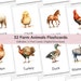 French Numbers 0-100 Flashcards for Kids, Printable 3 Part Nomenclature ...