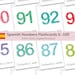 Spanish Numbers Flashcards: Montessori Learning Tool (digital Download ...