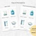Editable Bathroom Items Vocabulary Montessori 3 Part Flashcards for ...