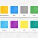 German Color Flashcards for Kids: Montessori Learning (digital Download ...