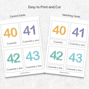 Spanish Number Flashcards for Kids | Learn Numbers 0-100 | 3 Part ...